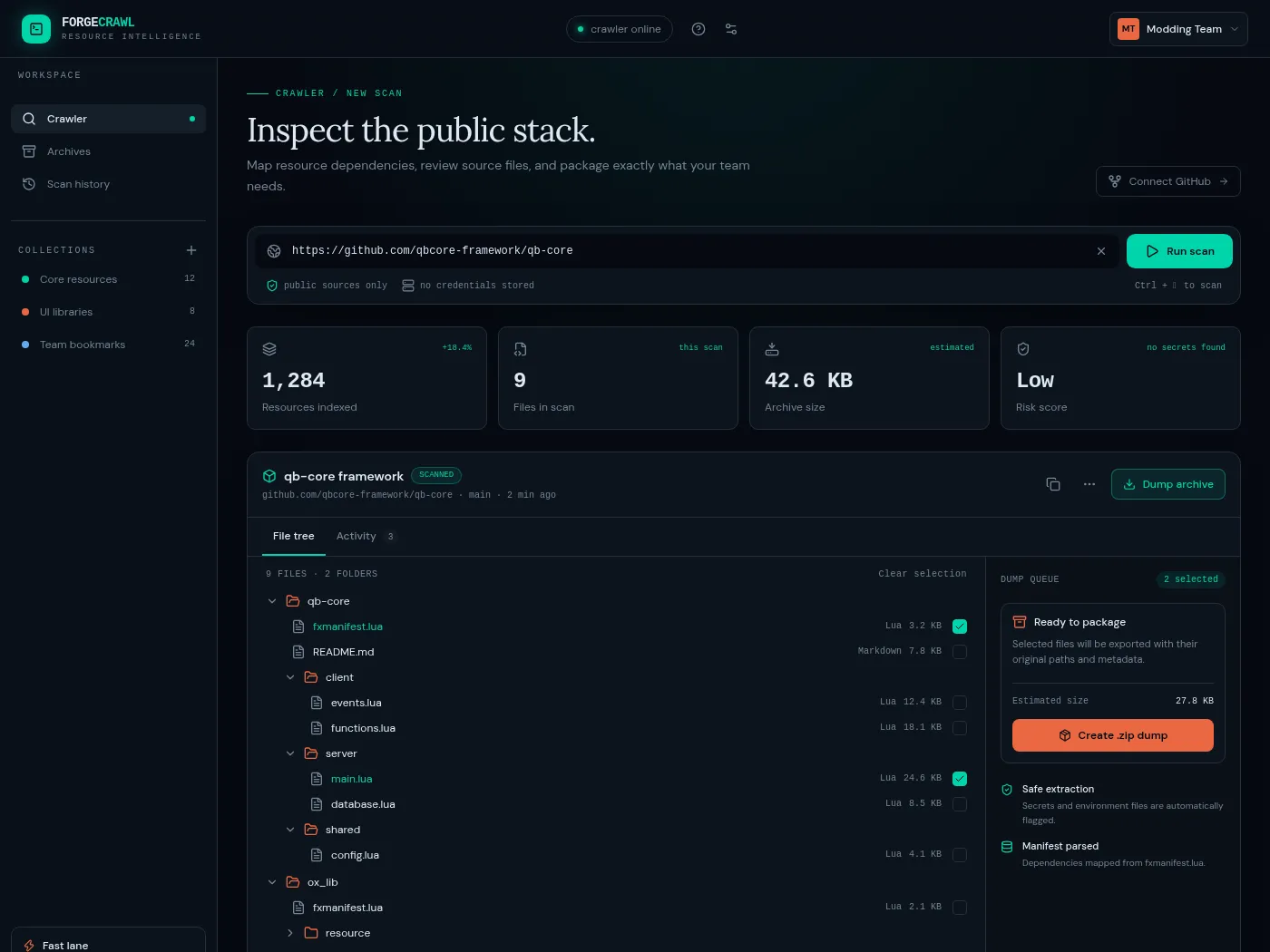 FiveM Resource Crawler