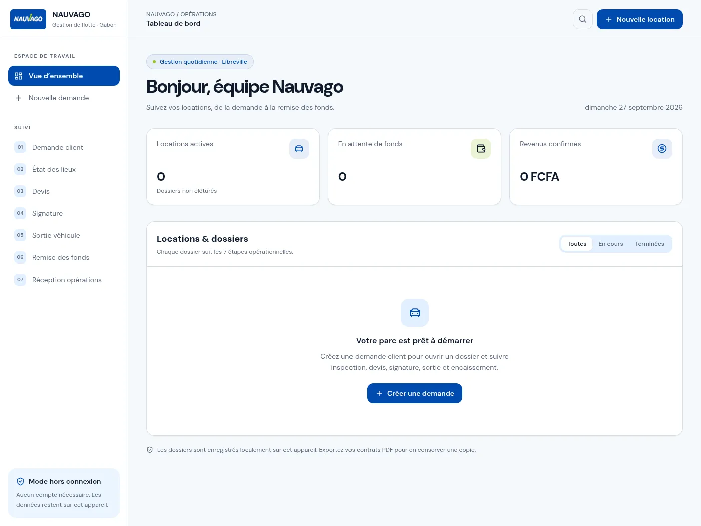 Gabon Fleet Manager