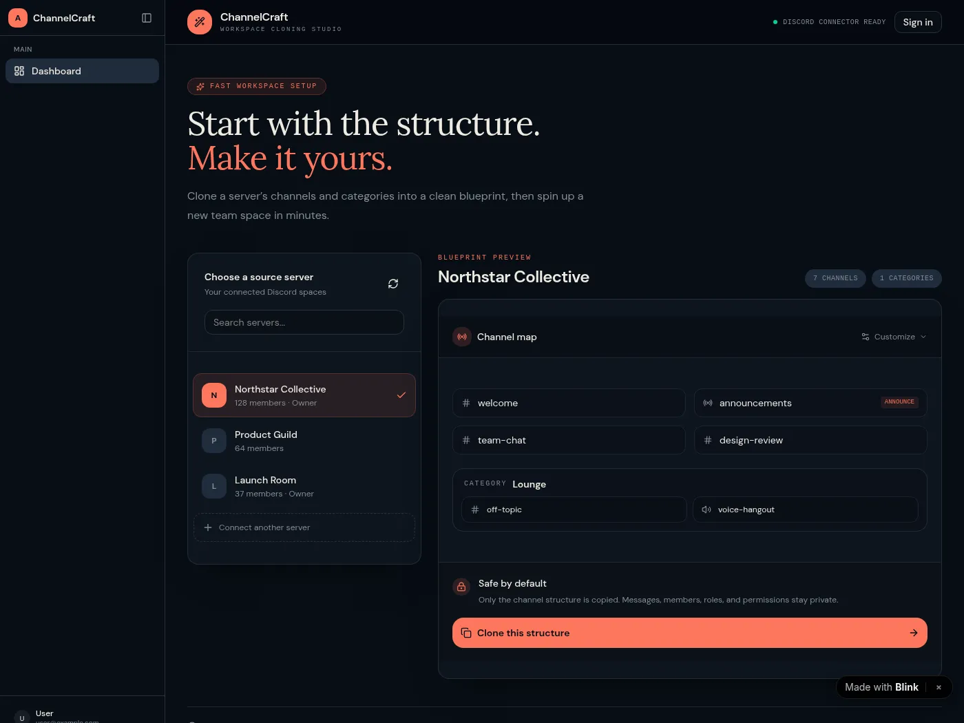 Discord Server Cloner