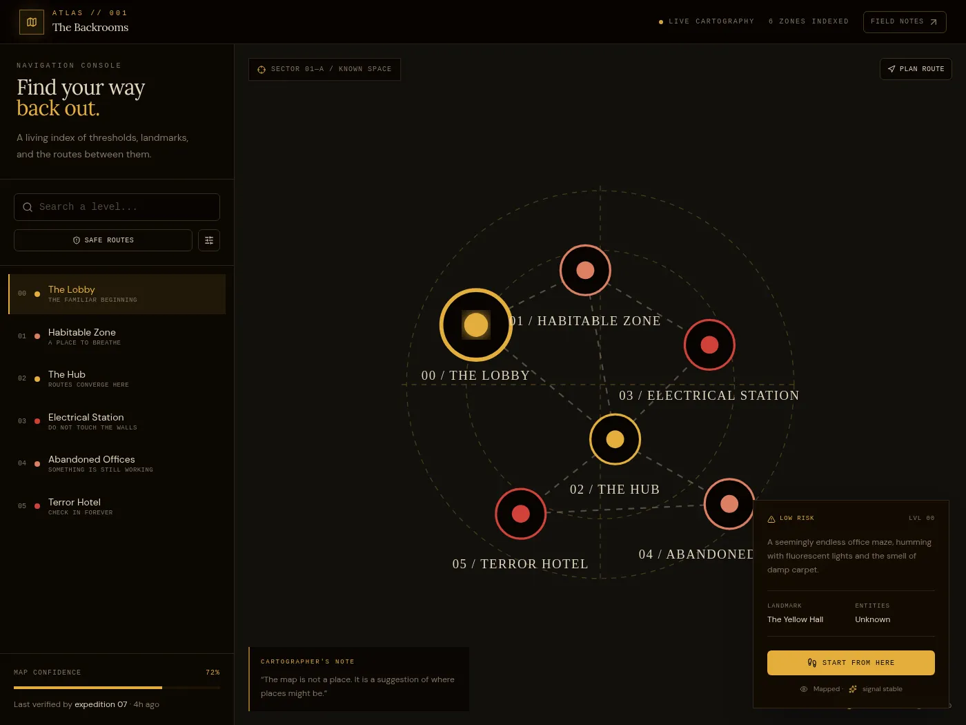 Backrooms Map Explorer