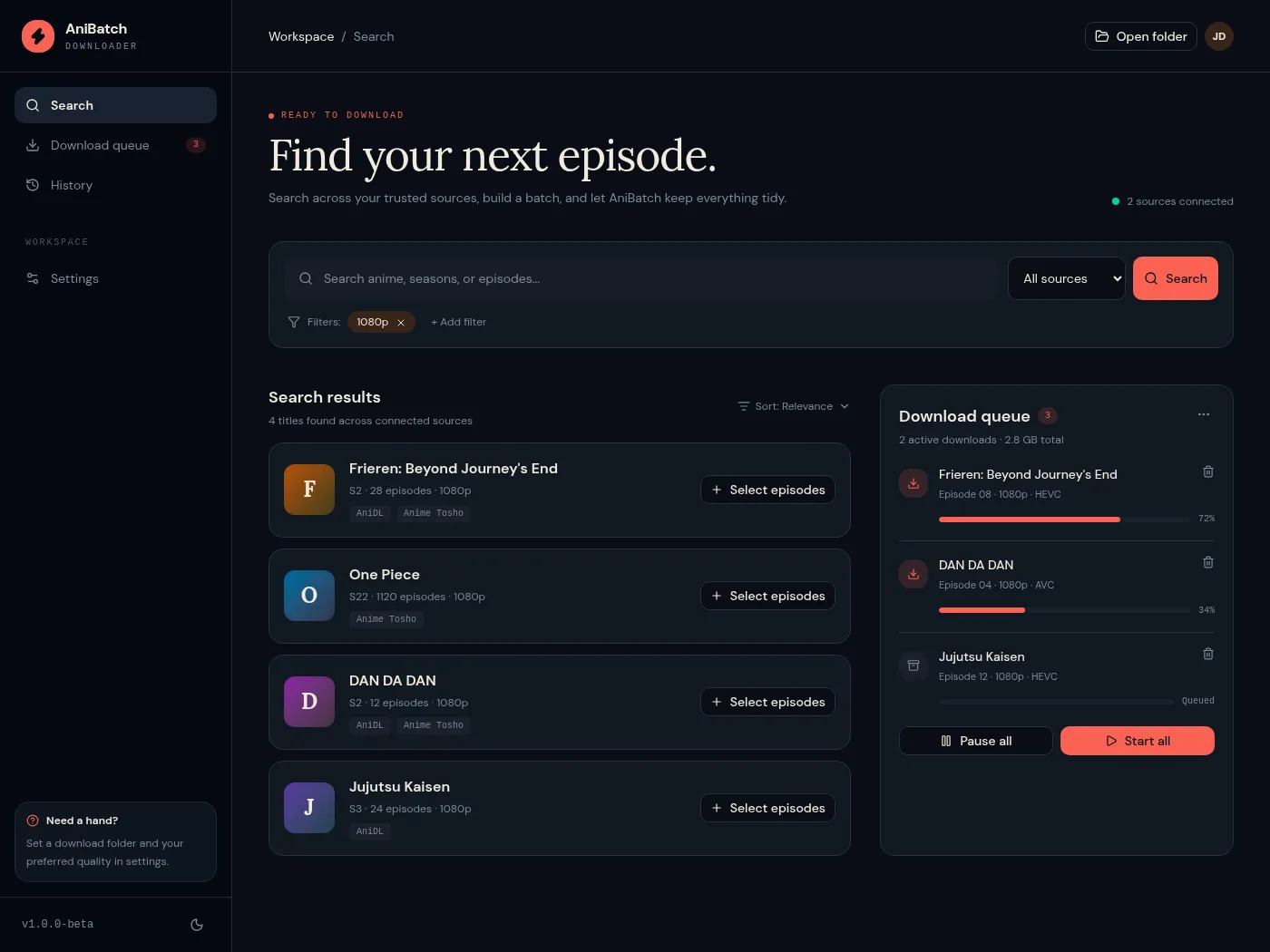AniBatch Downloader