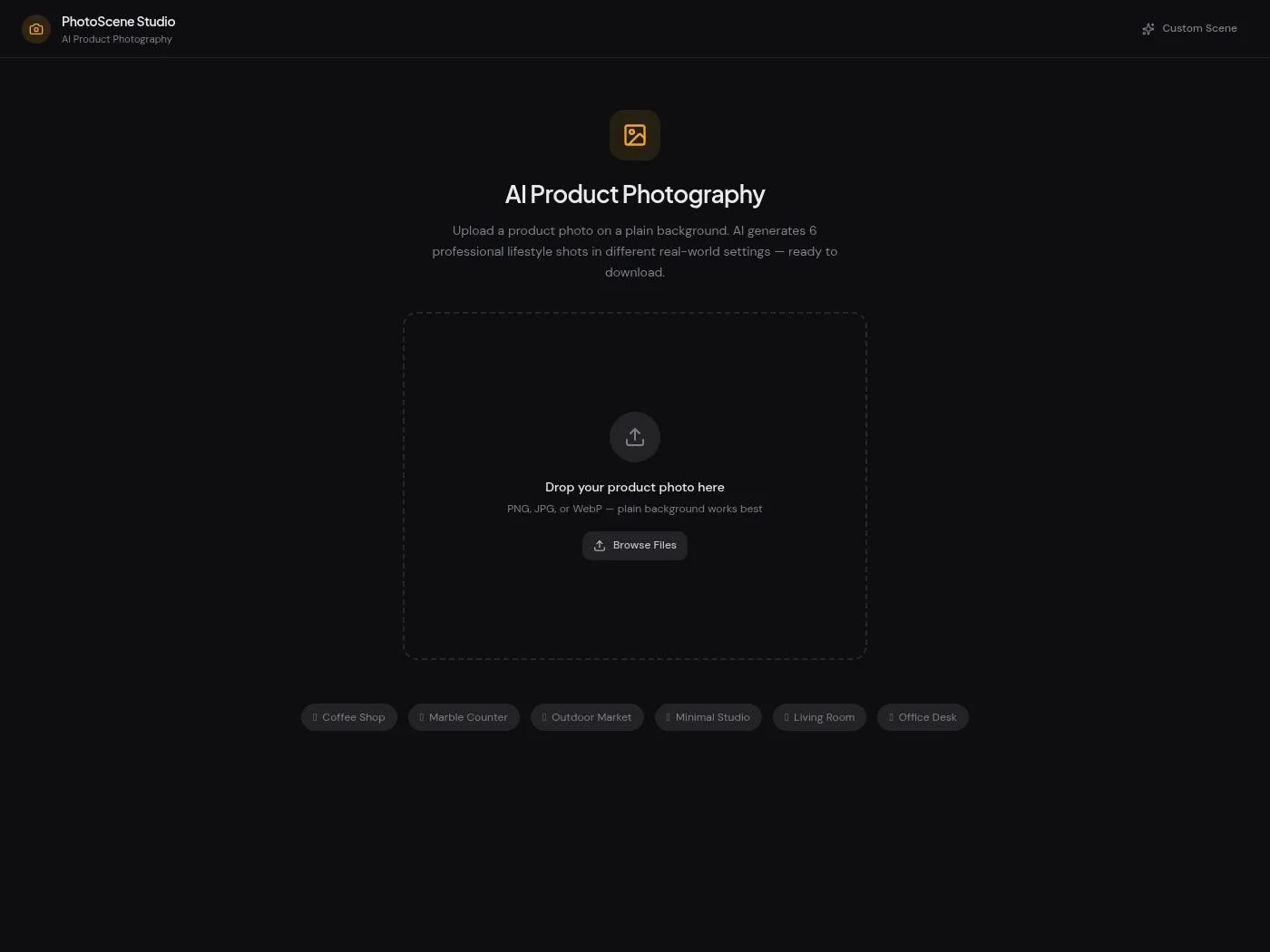 AI PhotoScene Studio