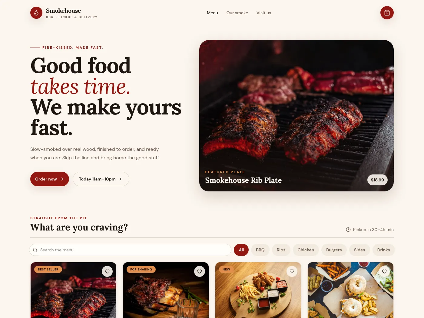 Smokehouse Order Hub