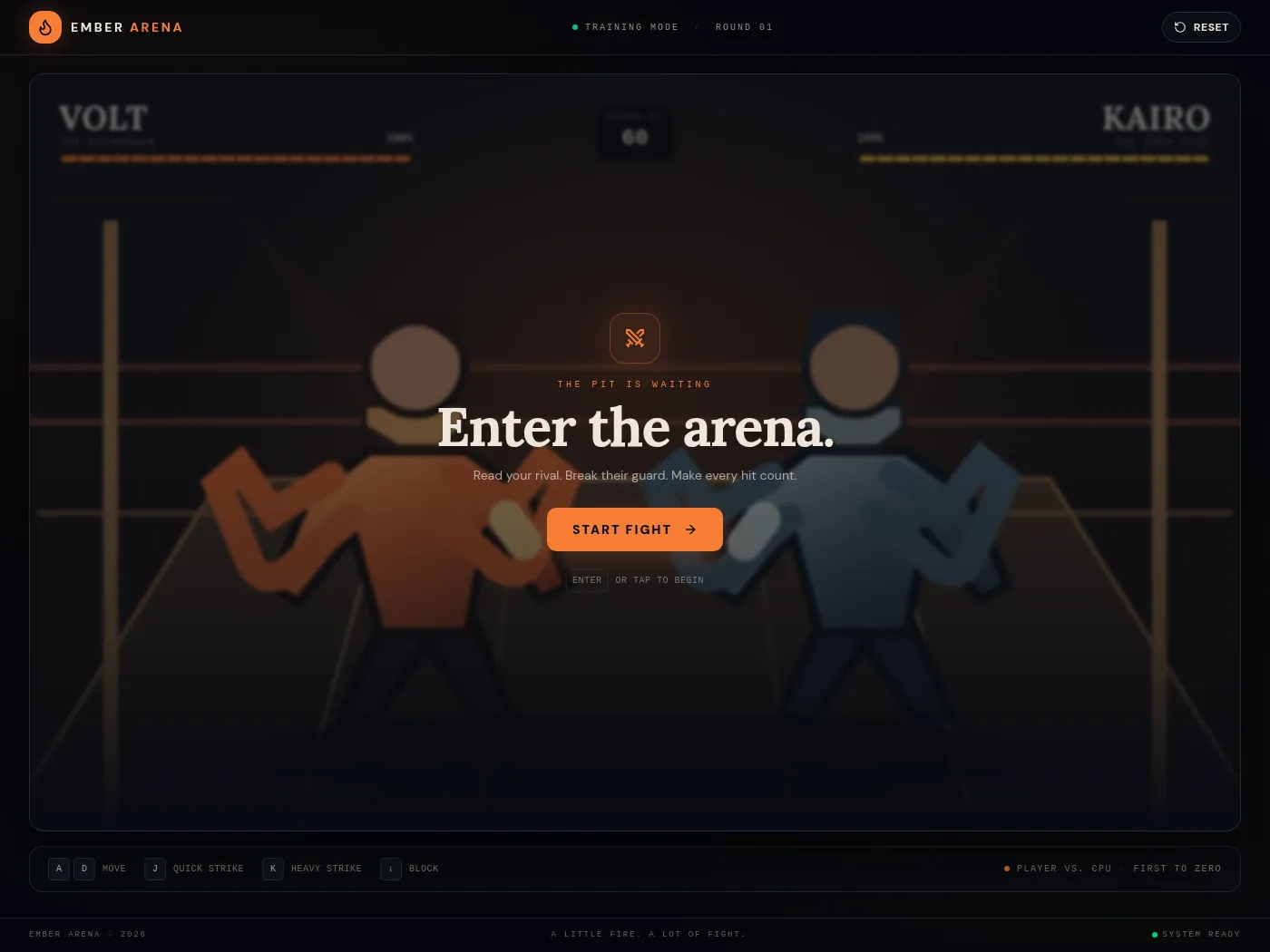 3D Fighter Arena