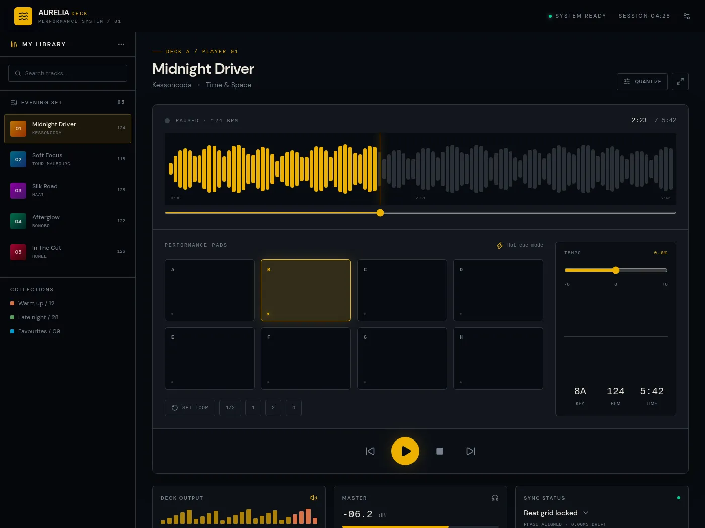 Pioneer Deck Simulator