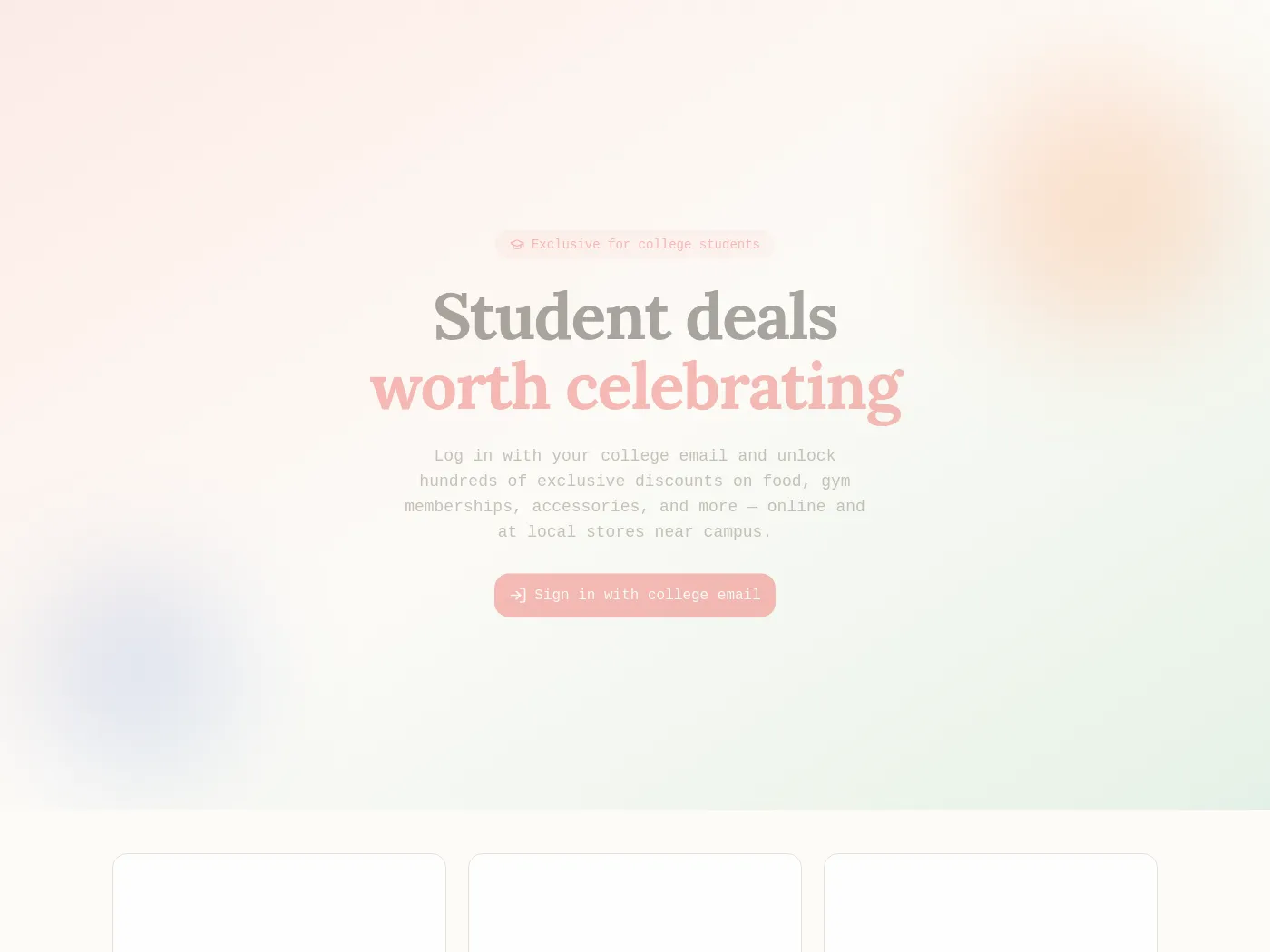 Student Saver Hub