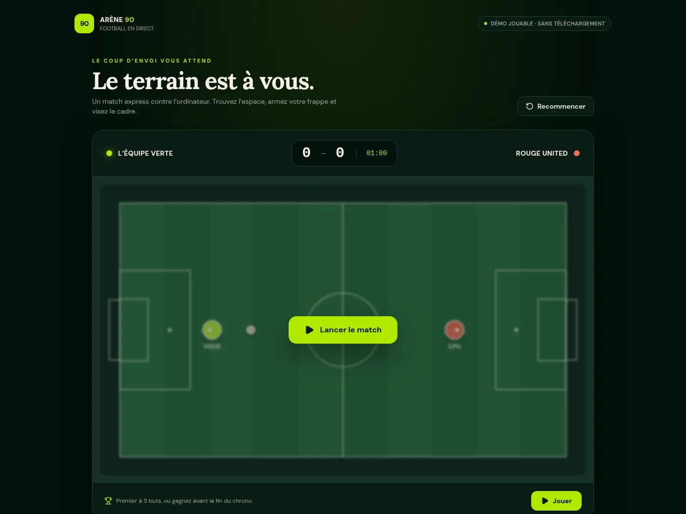 Virtual Football Arena