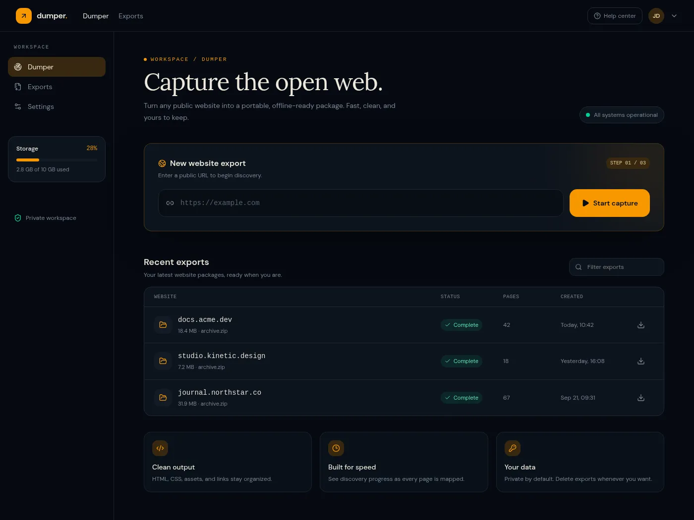 Website Dumper Pro