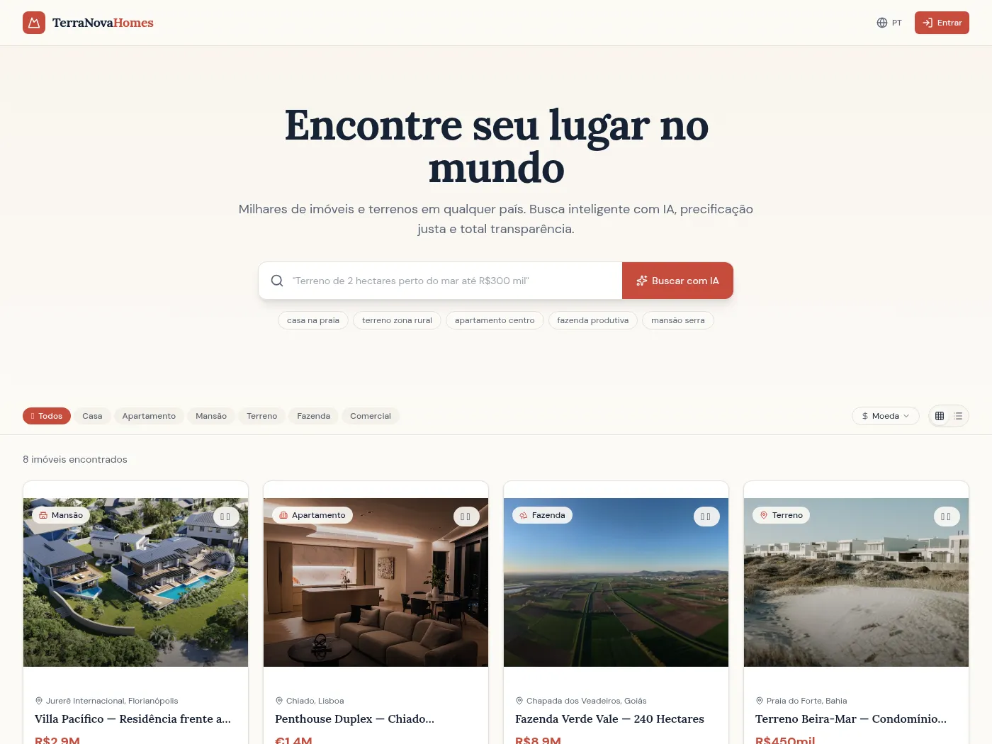 TerraNovaHomes Marketplace