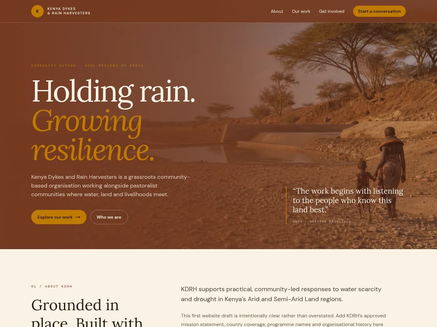 KDRH Community Impact Site