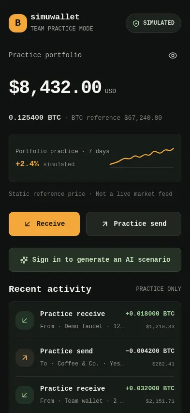 SimuWallet AI Demo