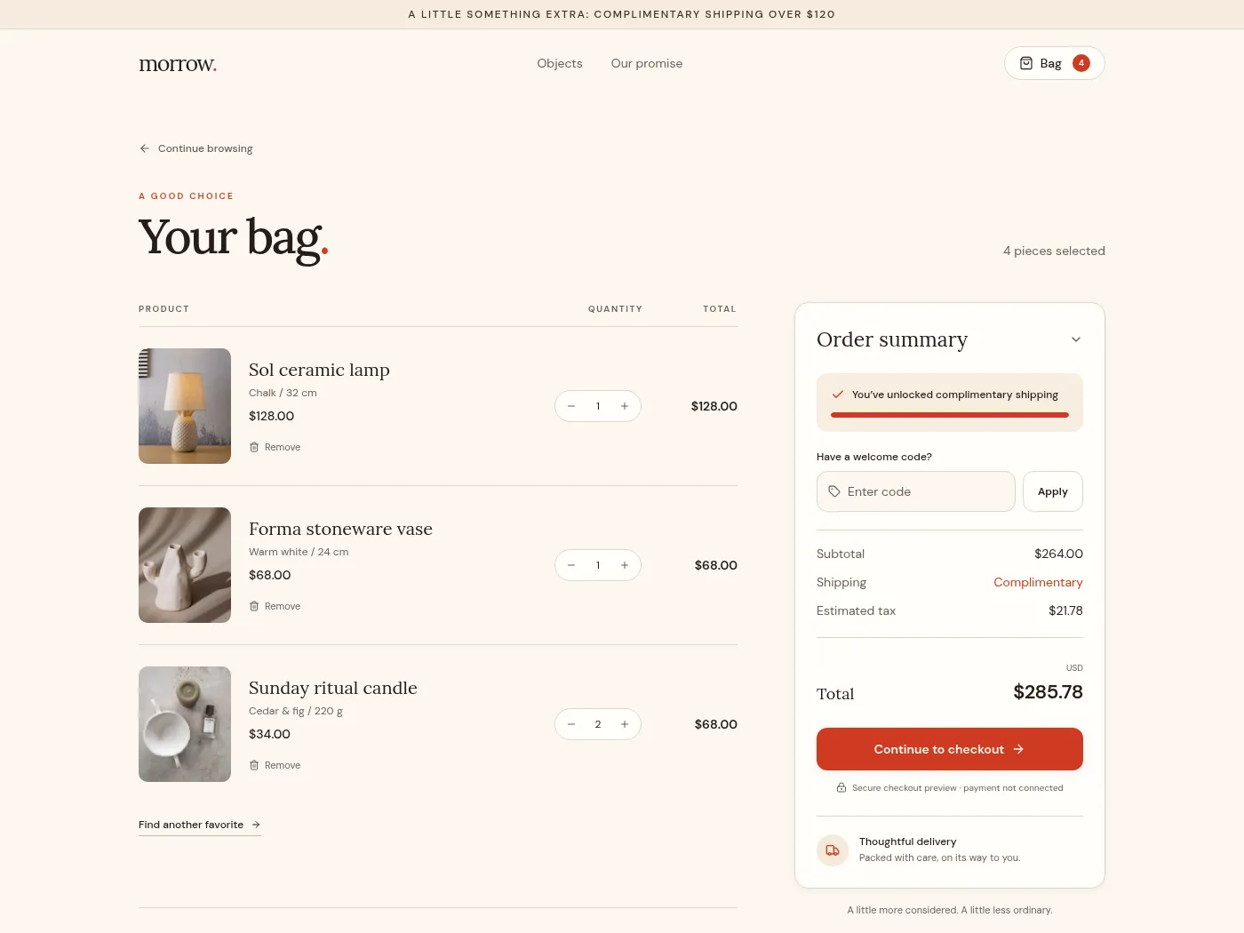 ShopCart Simple