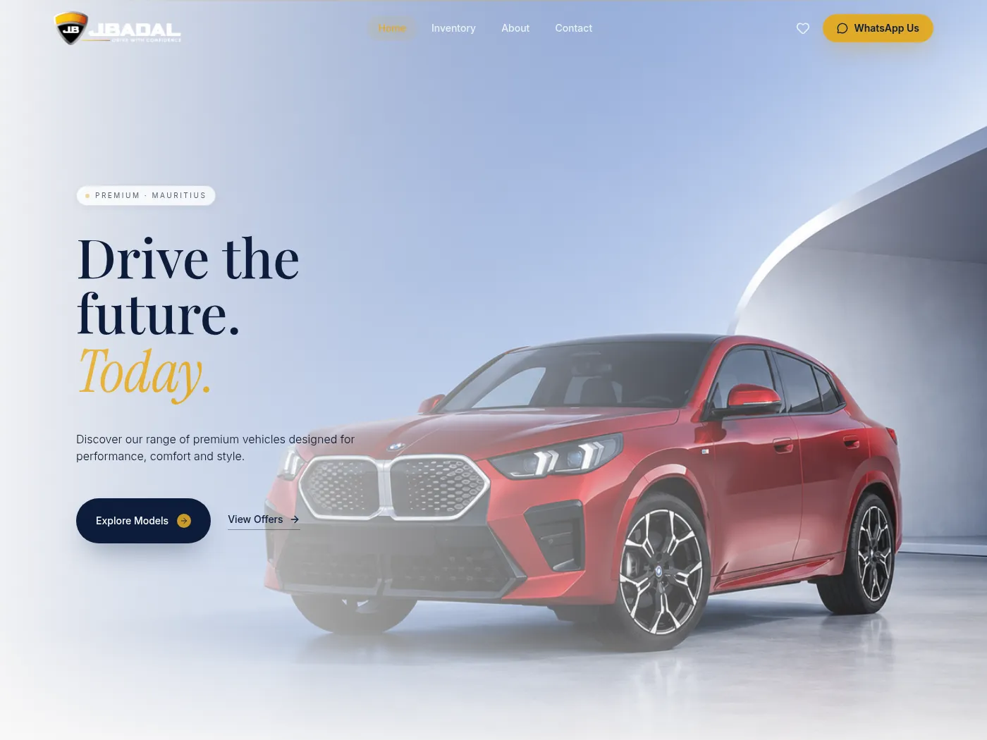 JBadal Car Dealership Site