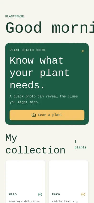 PlantSense AI Detector