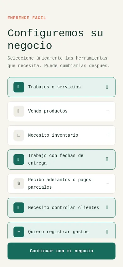 EmprendeFácil App