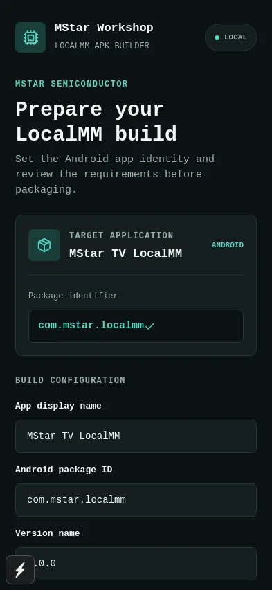 MStar LocalMM APK Builder