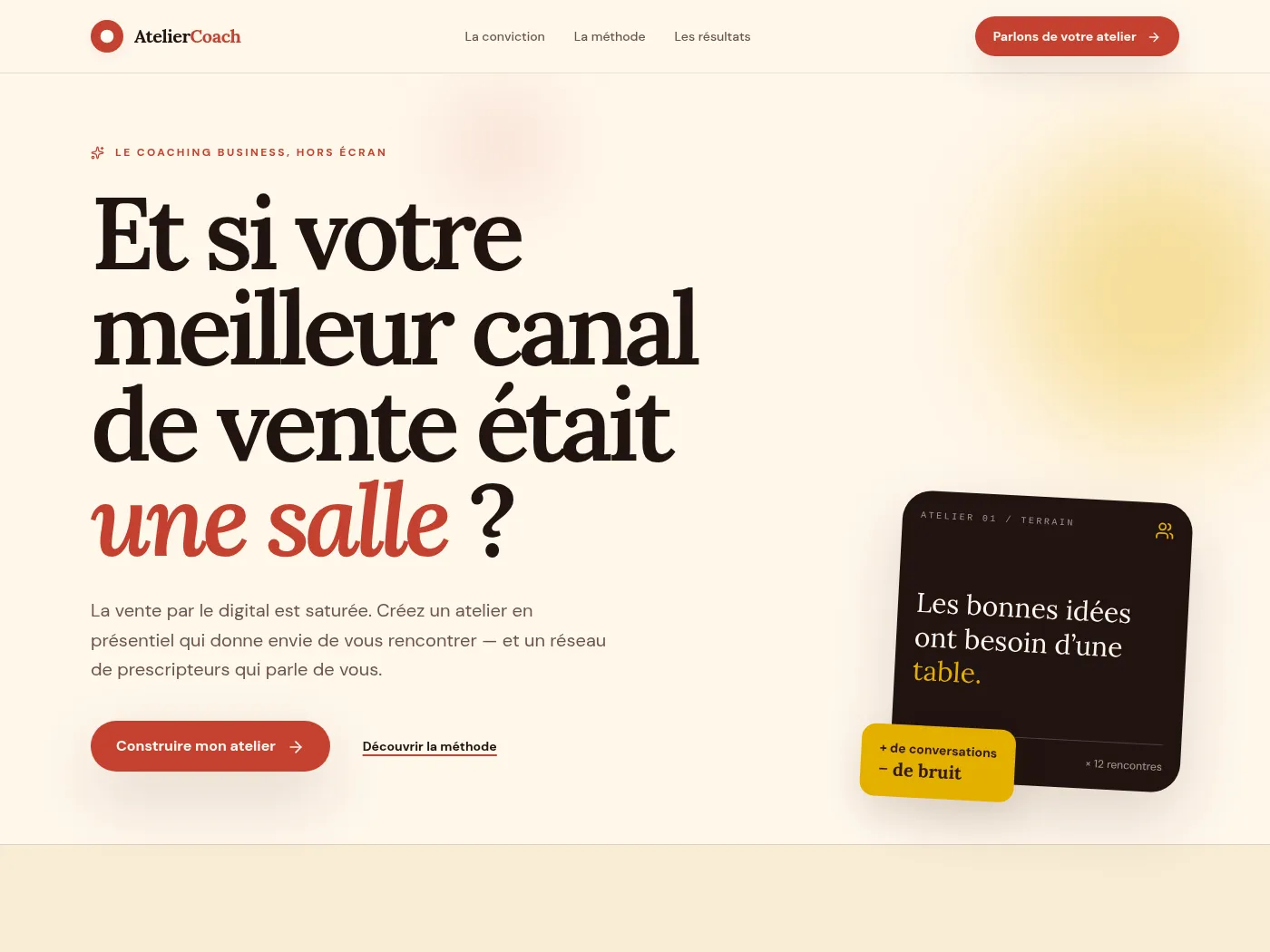 Atelier Coach Business