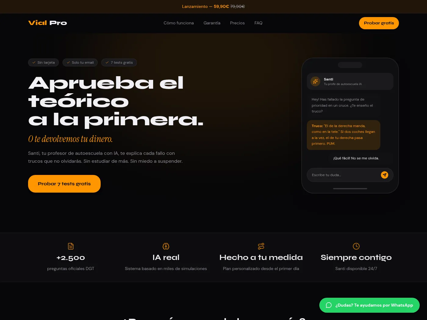 VialPro Landing Page