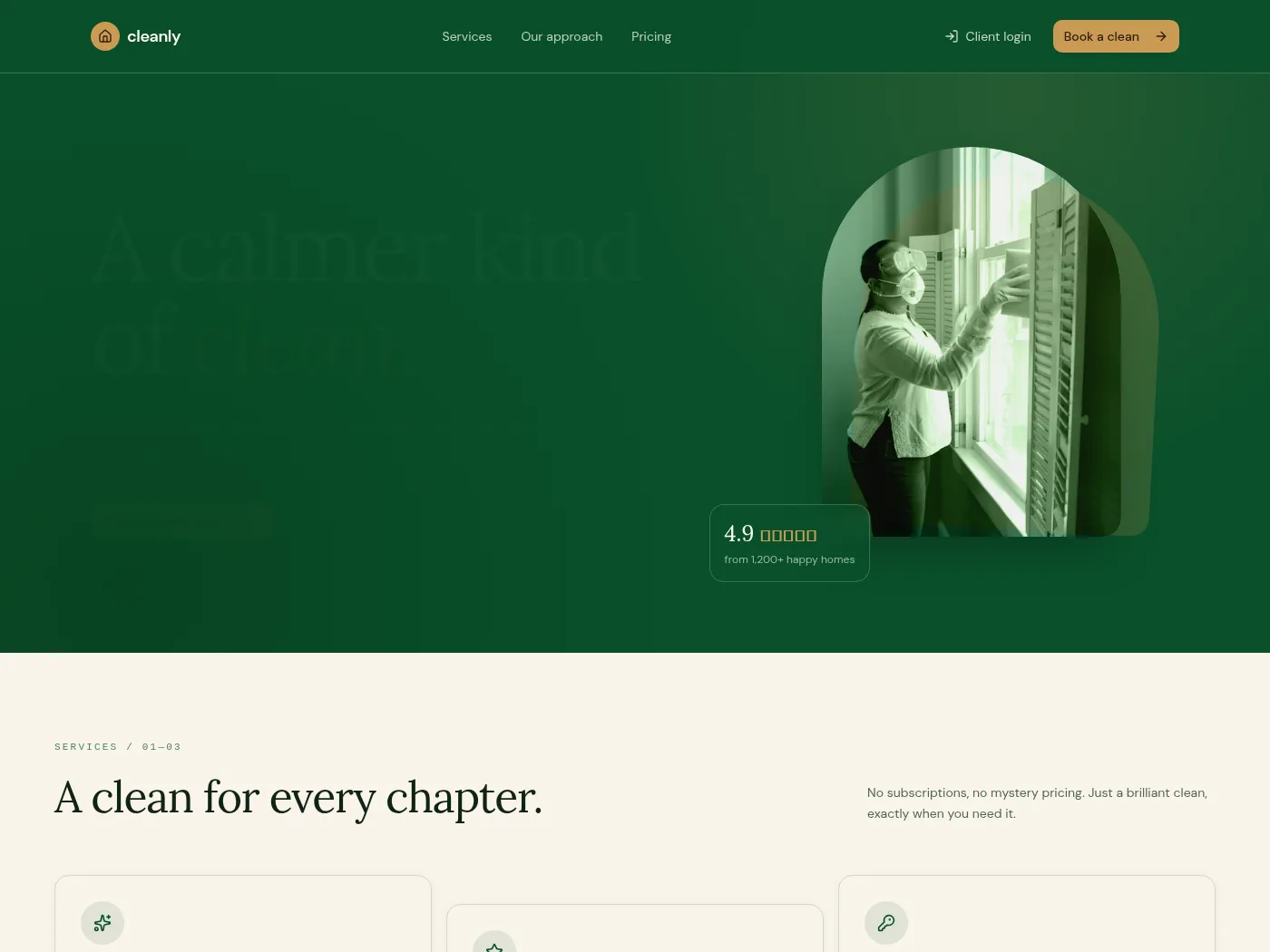 Cleanly Booking Suite