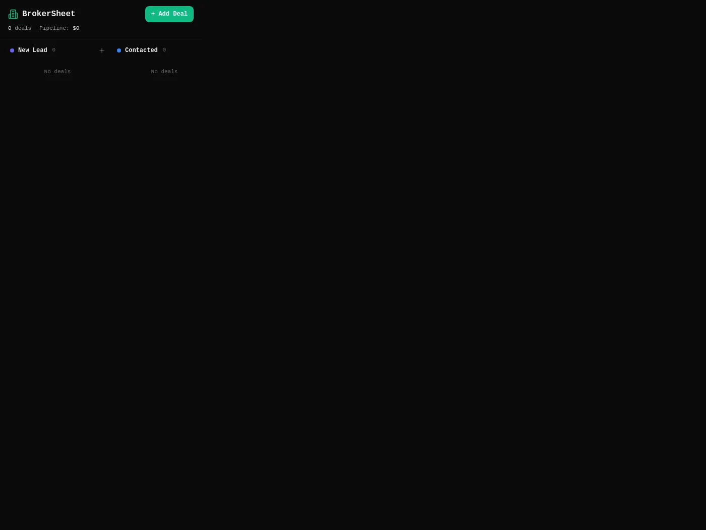 BrokerSheet Extension