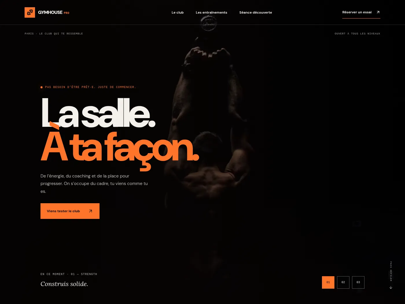 GymHouse Pro Website