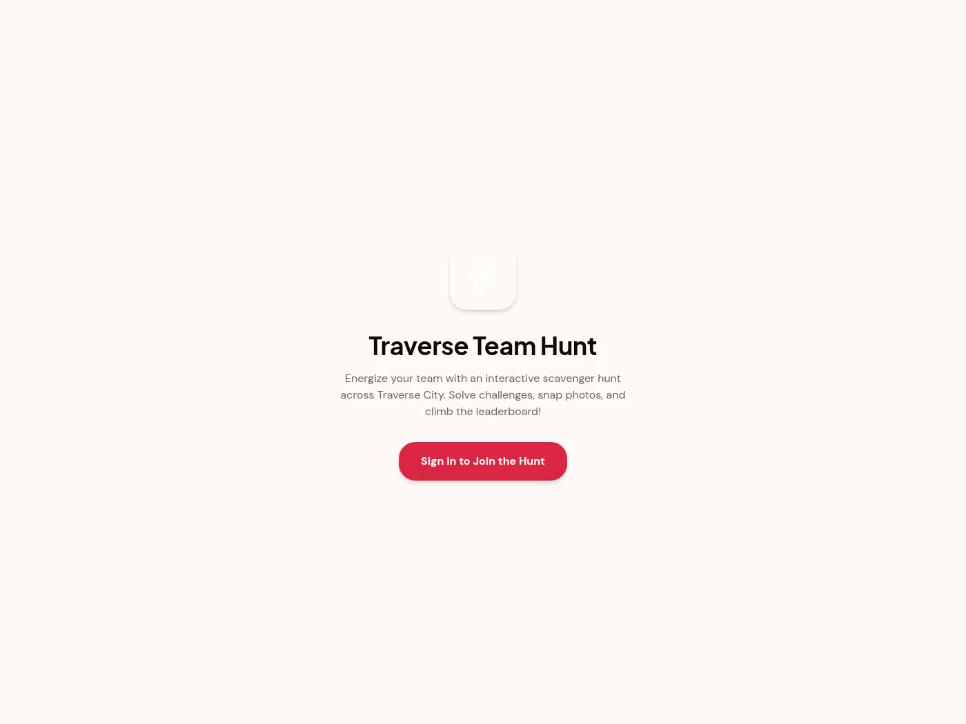 Traverse Team Hunt