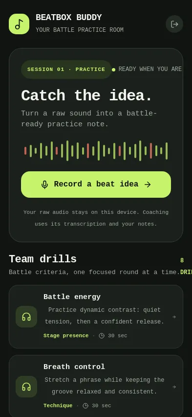 Beatbox Buddy App