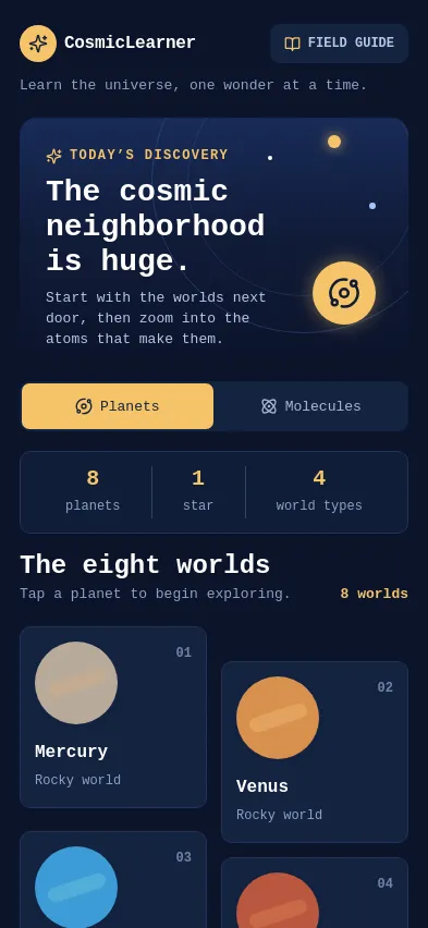 CosmicLearner
