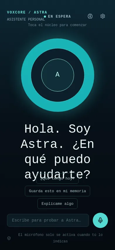 VoxCore AI Assistant