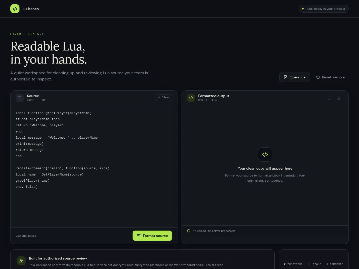 FXAP Lua Decryptor