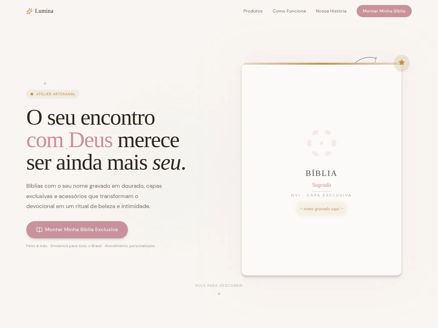Lumina Bíblias Personalizadas