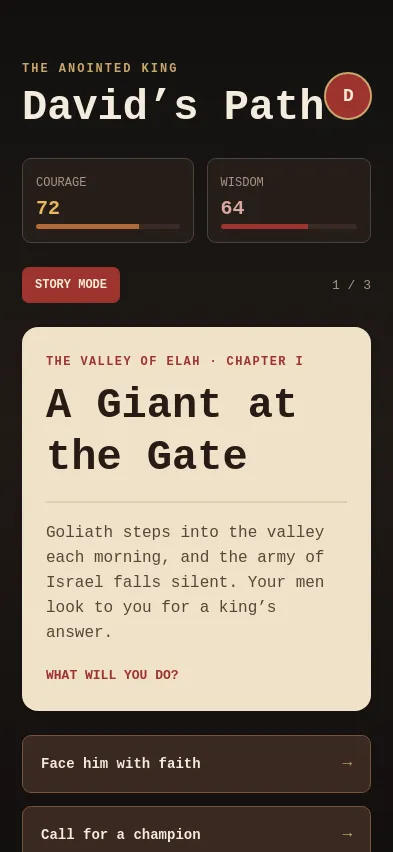 King David Game