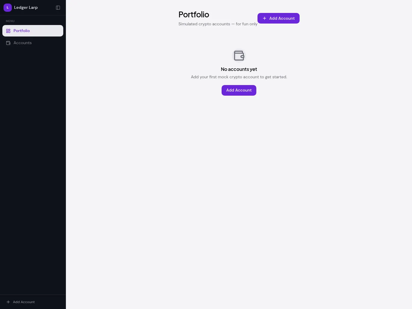 Ledger Larp Toolkit