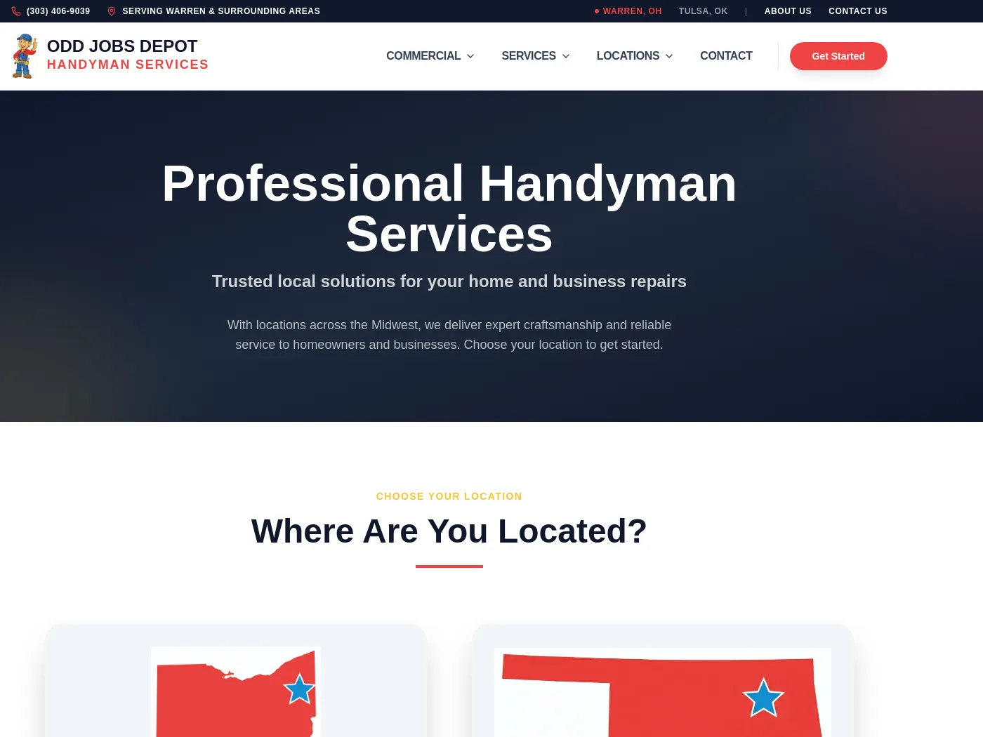 Warren Handyman Site