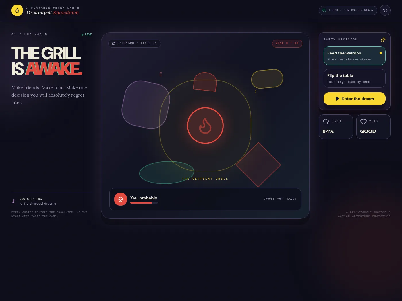 Dreamgrill Showdown