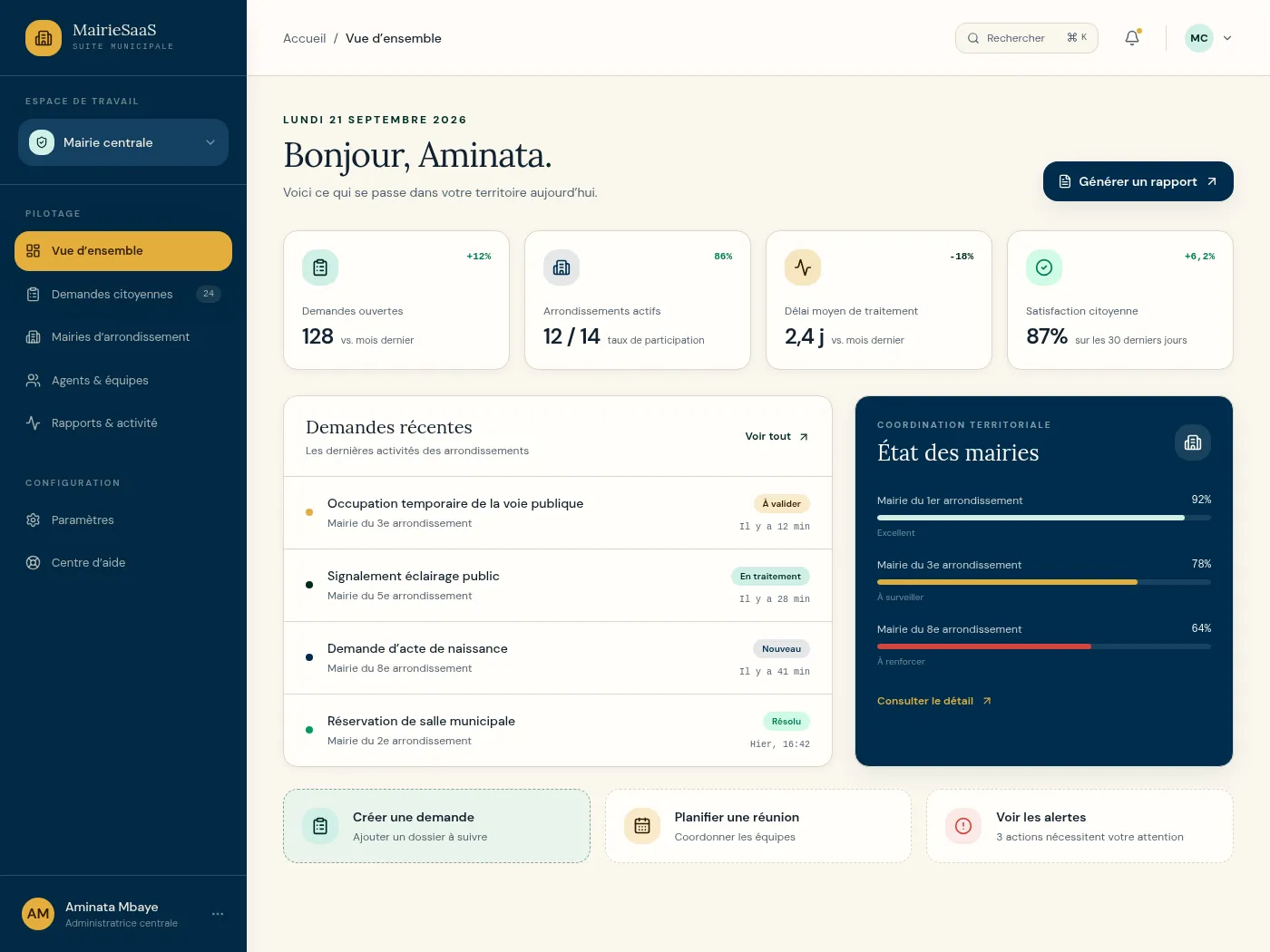 MairieSaaS Suite