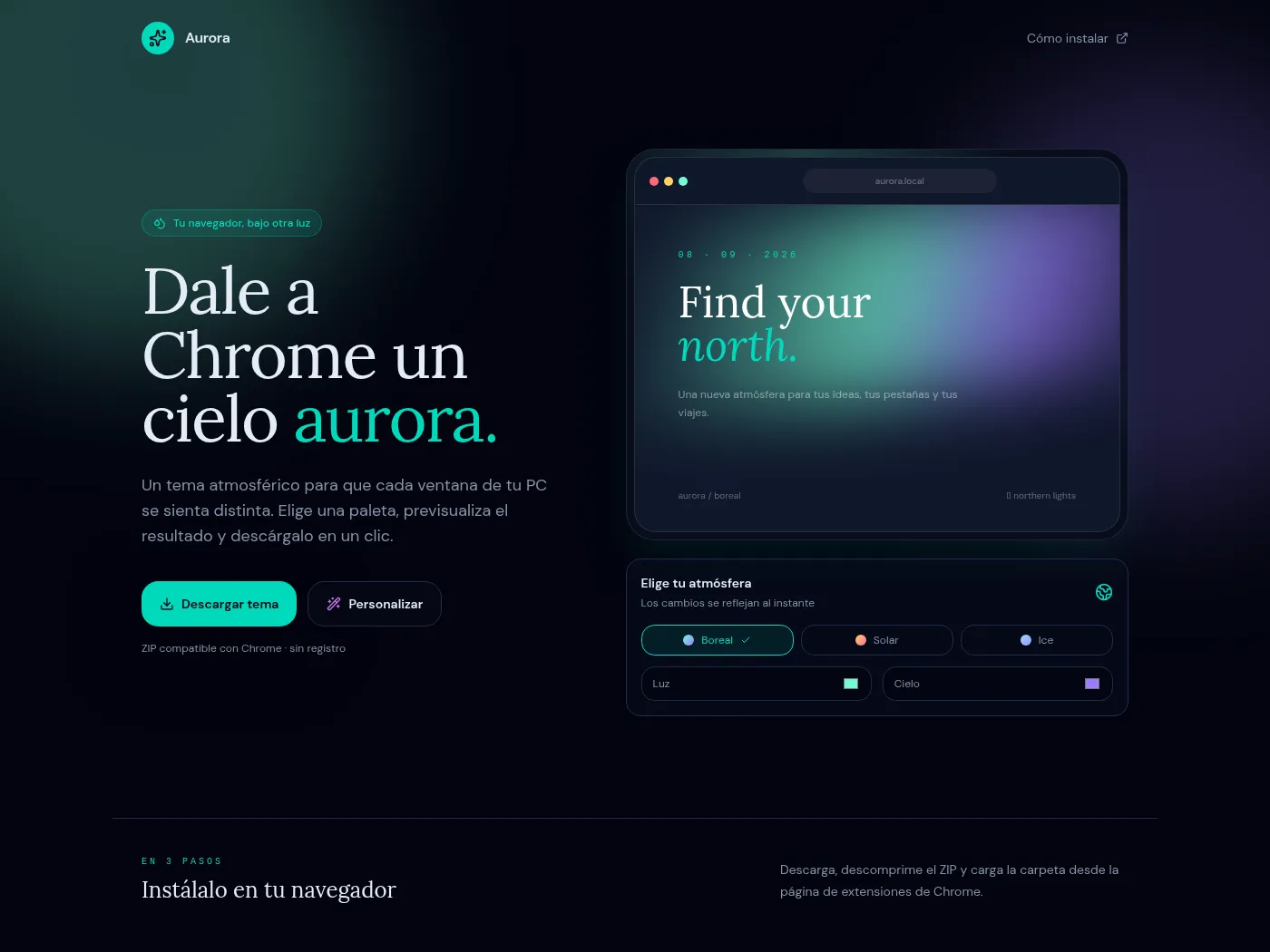 Aurora Browser Theme