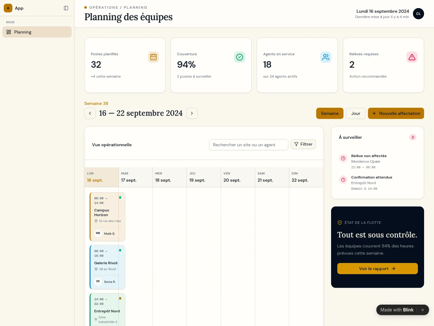 GuardShift Planner