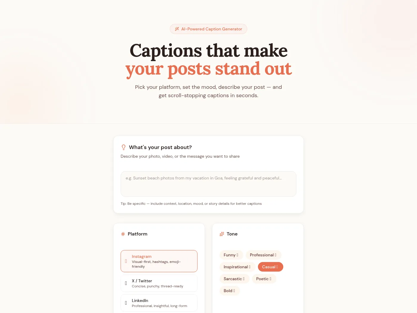 Caption Writer