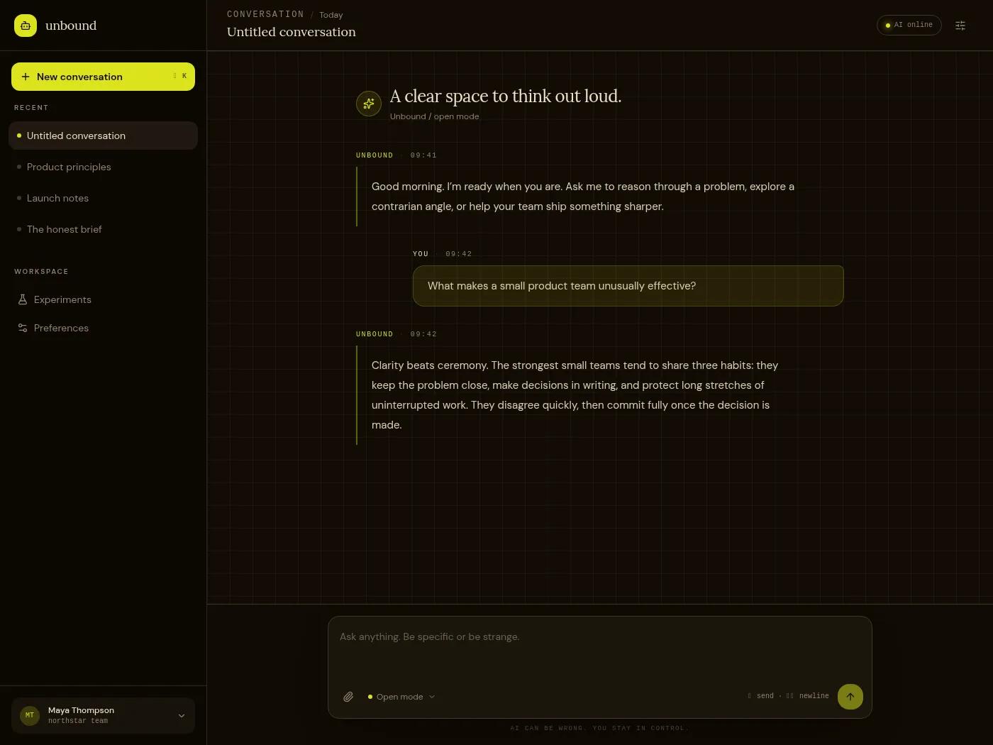 Uncensored ChatGPT AI Bot