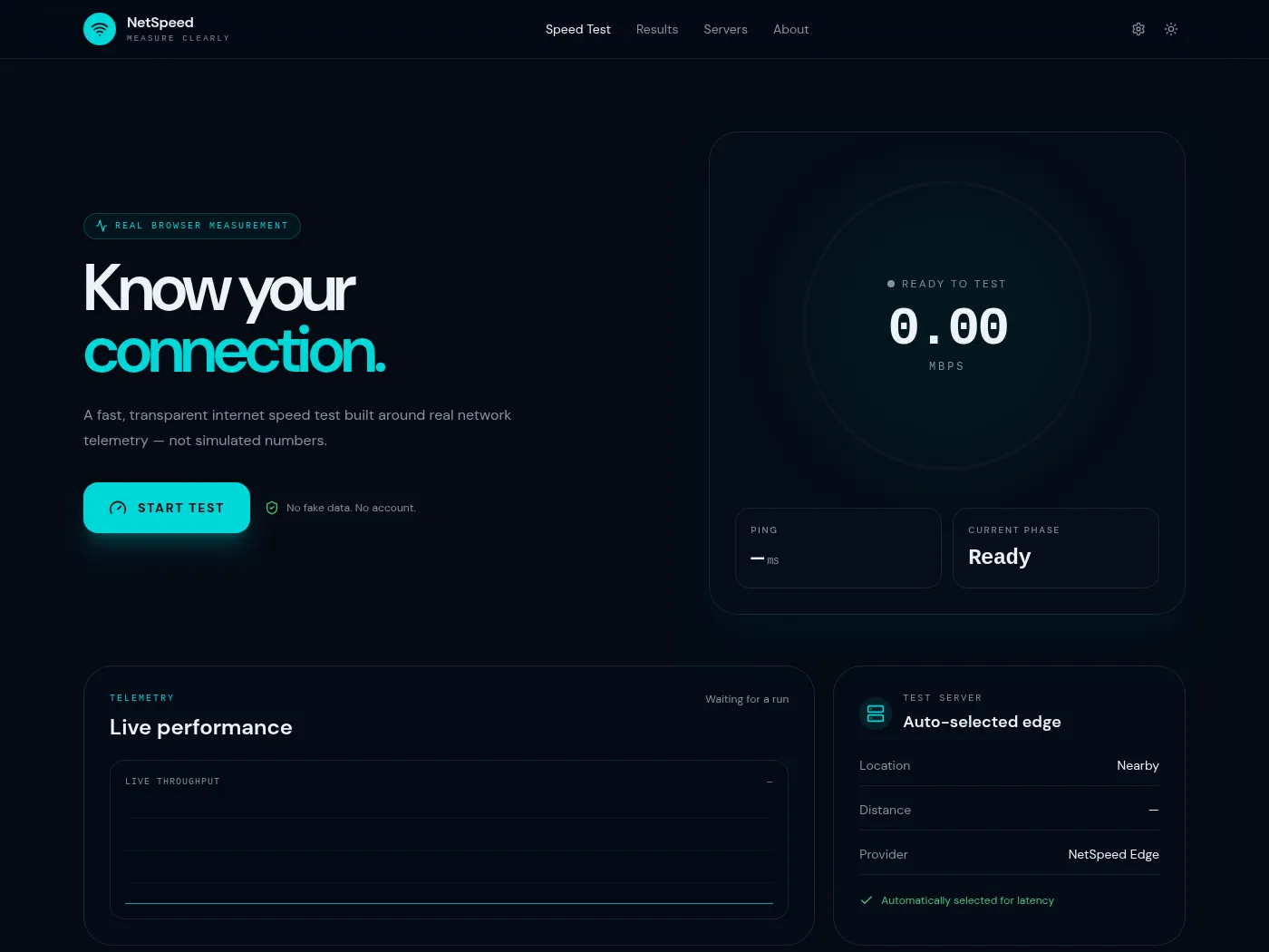 NetSpeed Pro Website