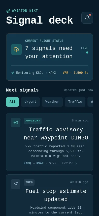 Aviator Next Signal
