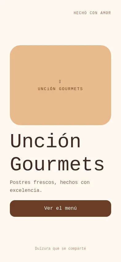 Unción Gourmets App