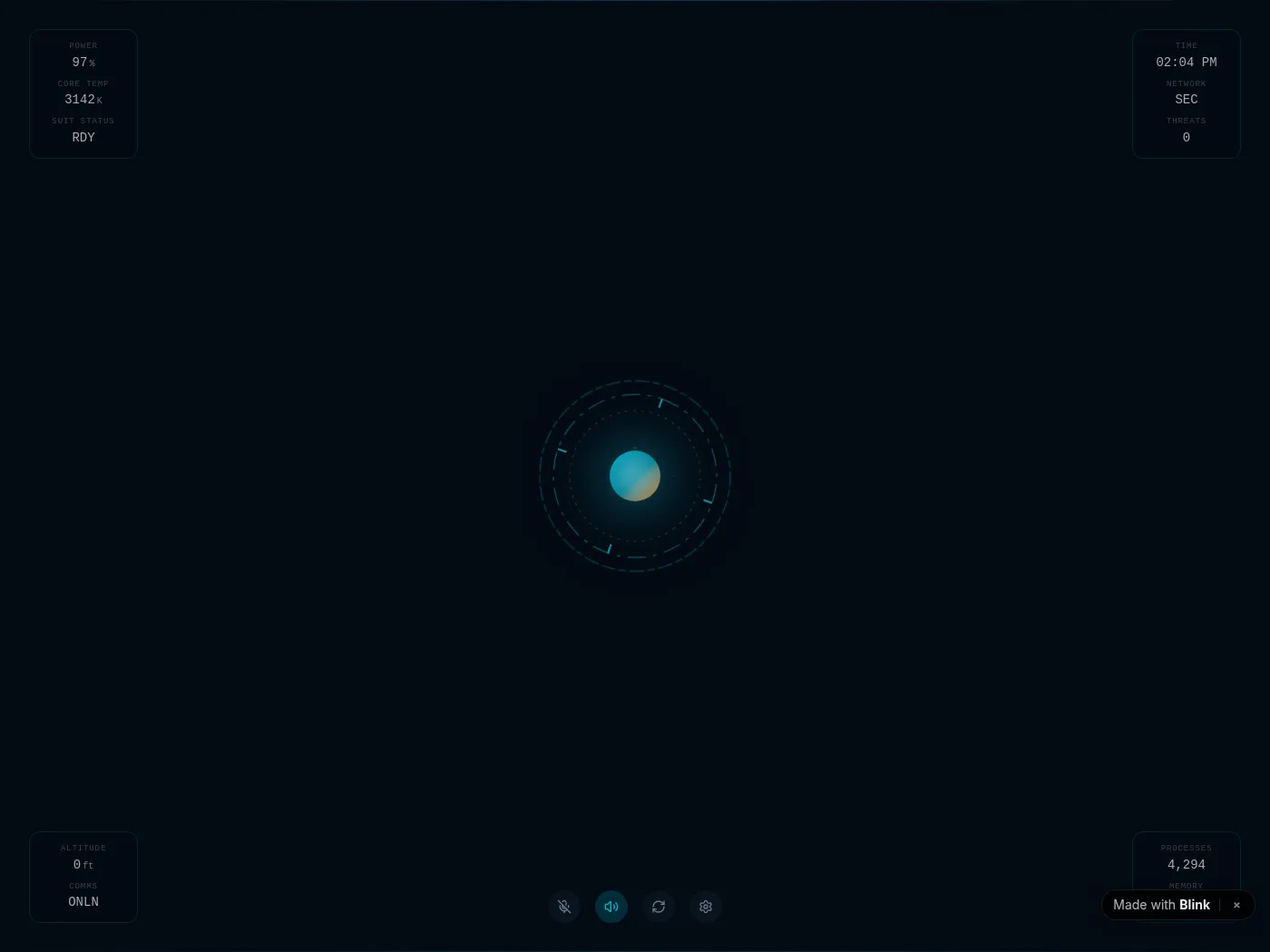 Jarvis Dashboard UI
