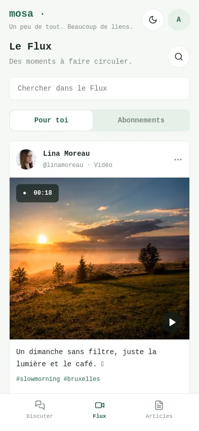 Social Super-App Mobile