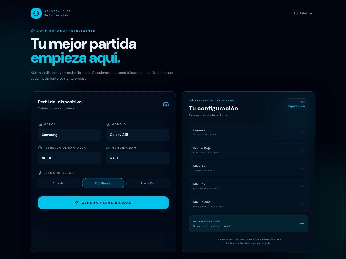 Free Fire Sens Generator