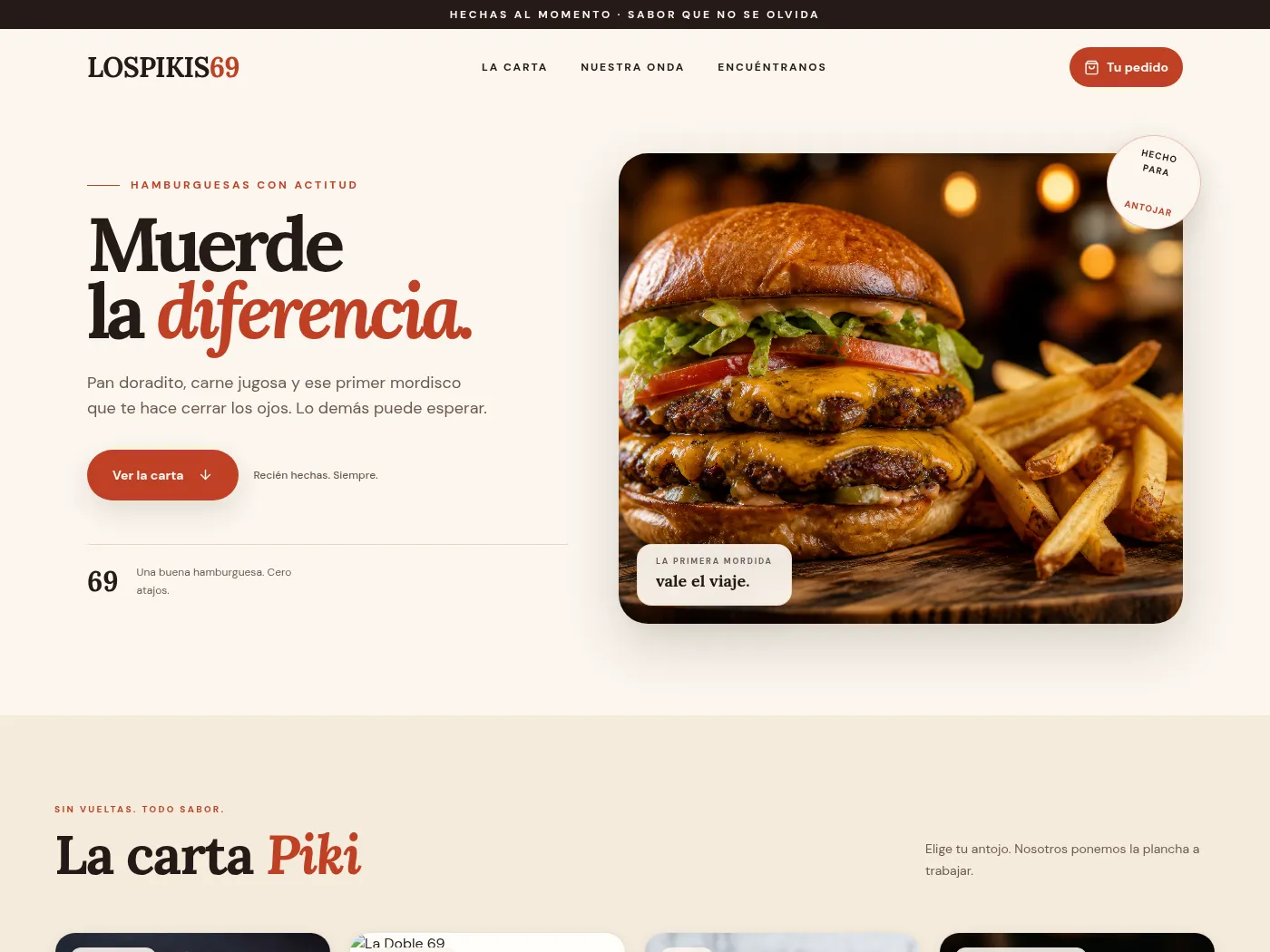 LOSPIKIS69 Burger Orders
