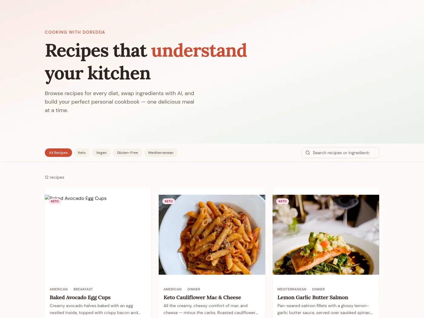 Cooking with Doredda