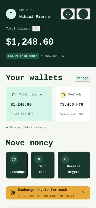 Tout-an-Yon Cash Hub
