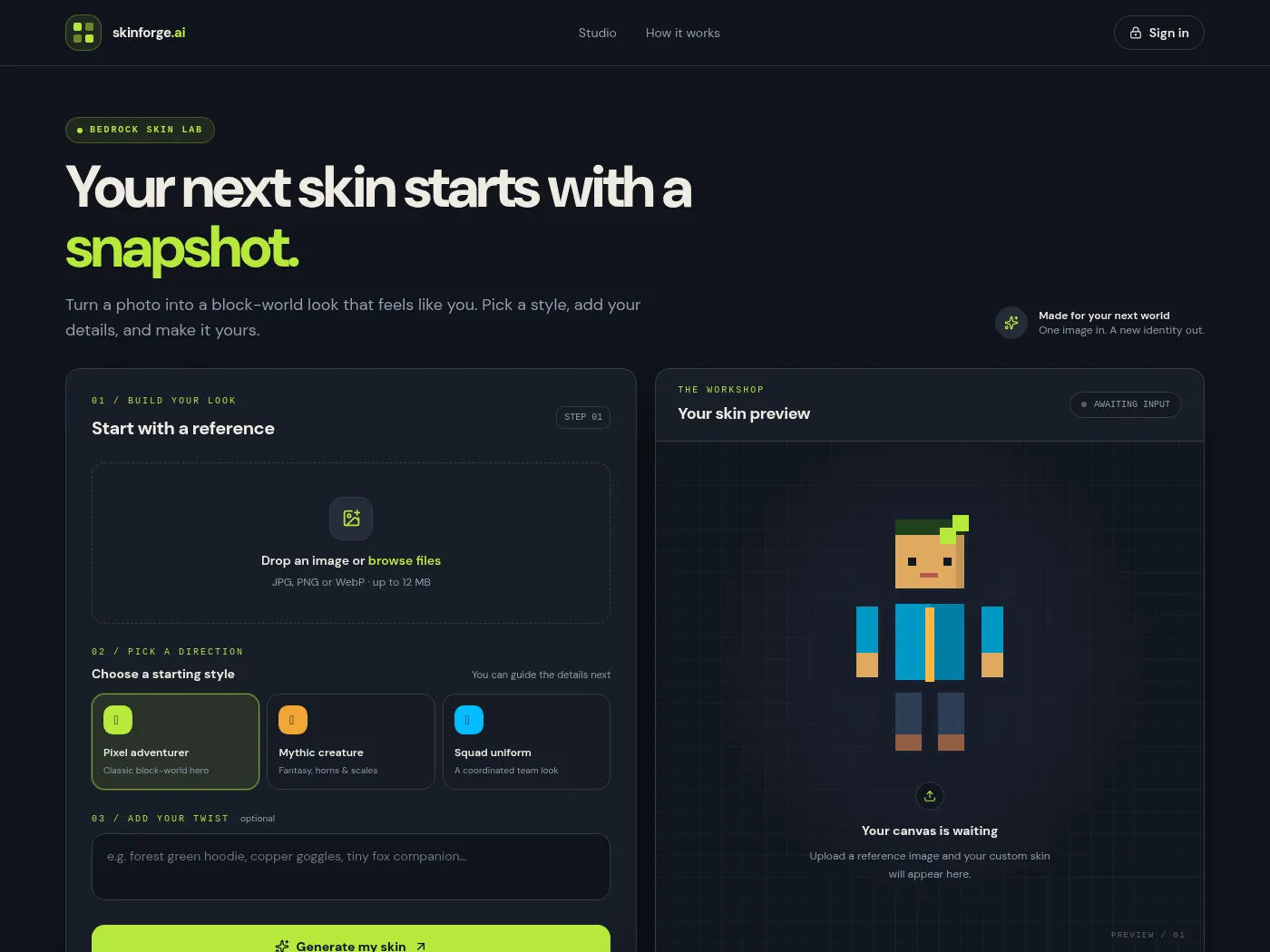SkinForge AI